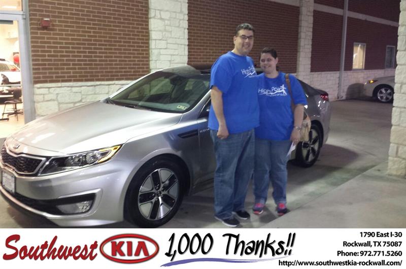 Thank you to Greg Fore on your new 2013 #Kia #Optima Hybri… | Flickr