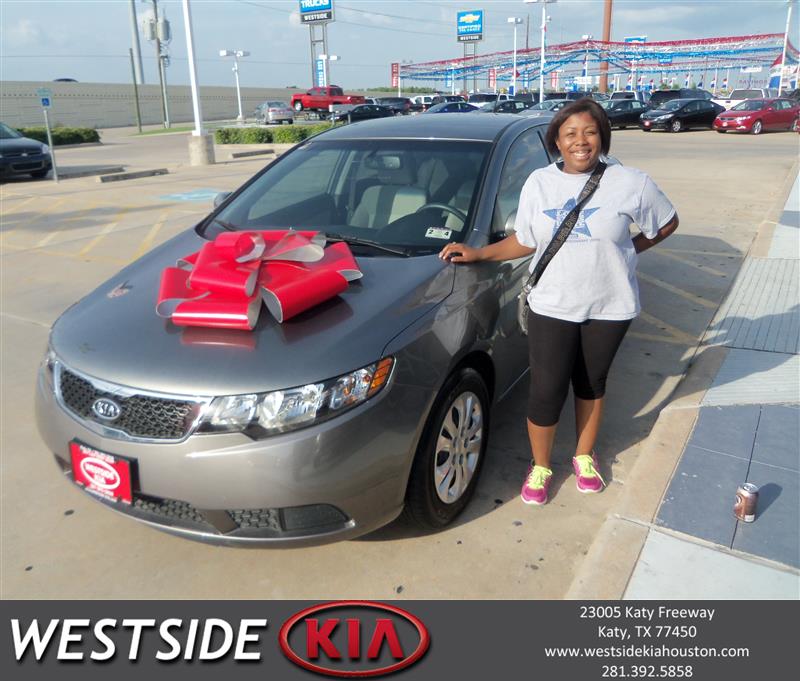 Westside Kia would like to say Congratulations to Brandy Williams on ...