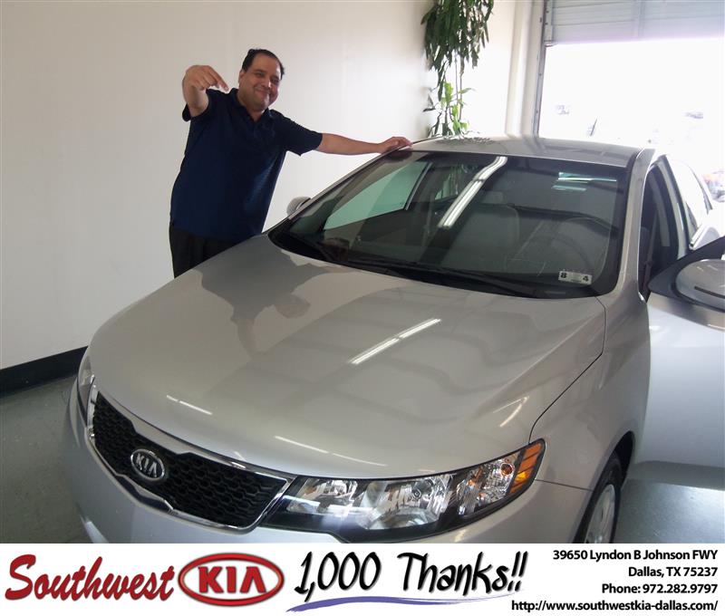 Happy Anniversary to Jesus Tristan on your 2013 Kia Forte from Stanley ...