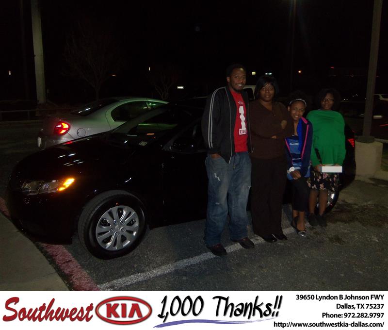 Happy Anniversary to Rashida Walker on your 2013 #Kia #Forte from ...